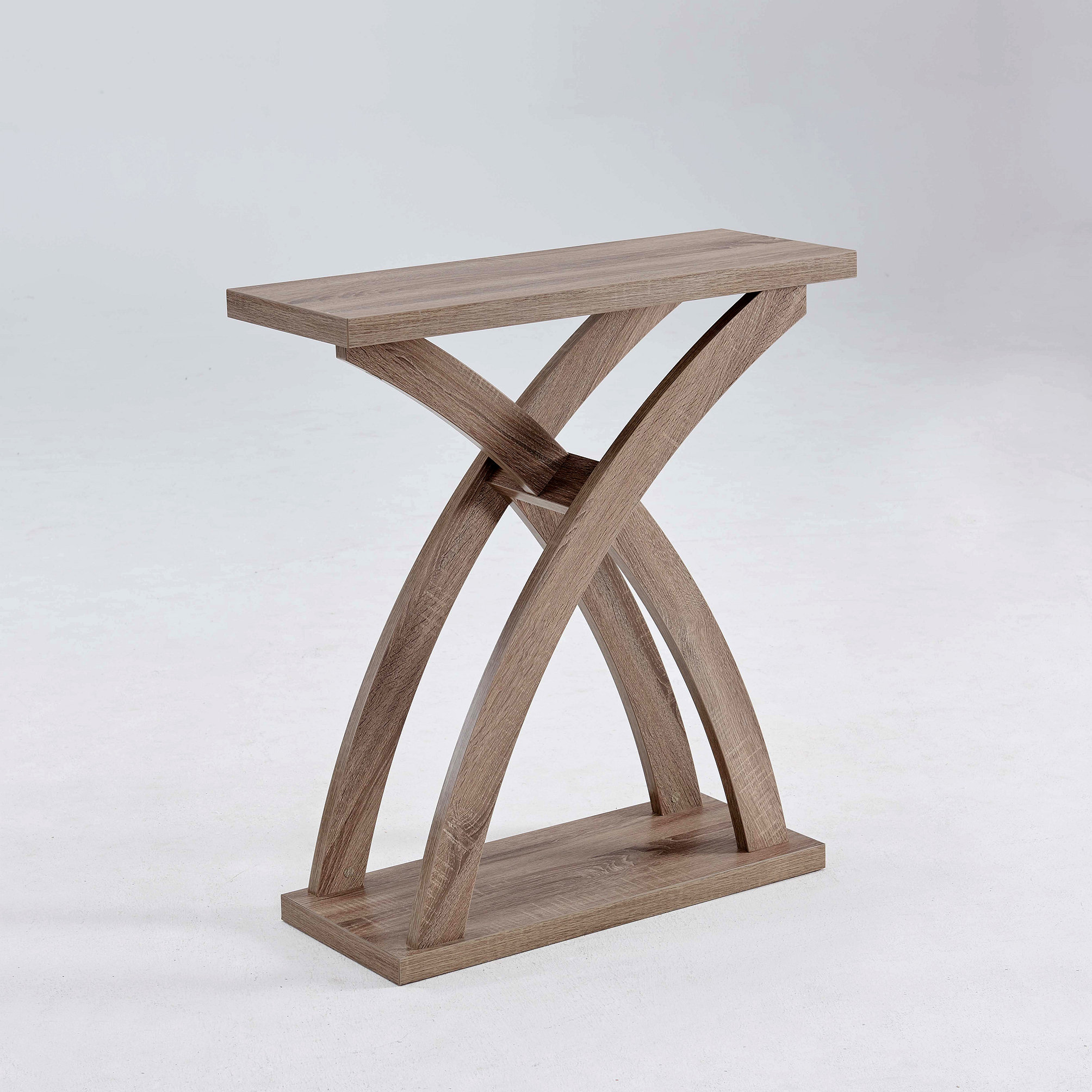 Ebern Designs Hallway Entryway Foyer Front Door Console Table Curved ...