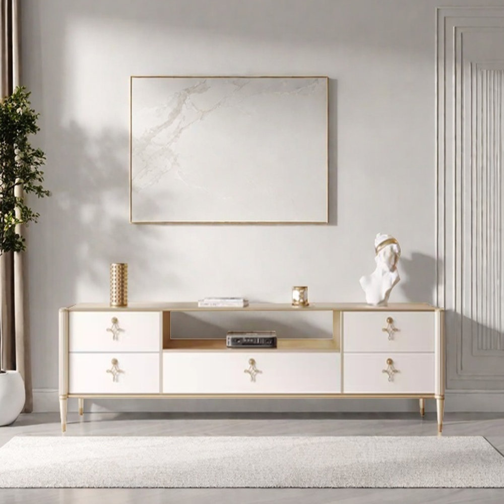Wu's StylishVault Light luxury design sense of high-end TV cabinet ...