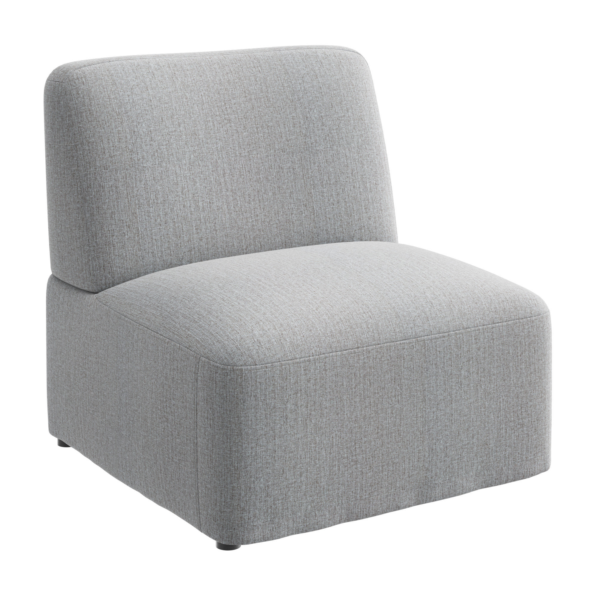 Bush Business Furniture Assemble Modular Armless Lounge Chair - Wayfair ...