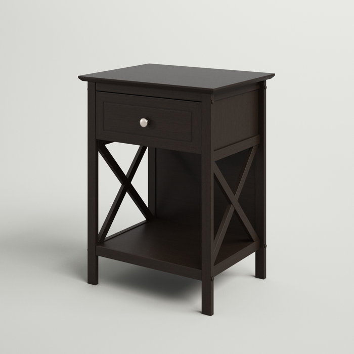 Three Posts™ Alarcon End Table with Storage | Wayfair