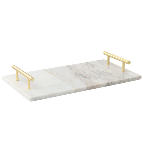 Marble Decorative Trays You'll Love | Wayfair