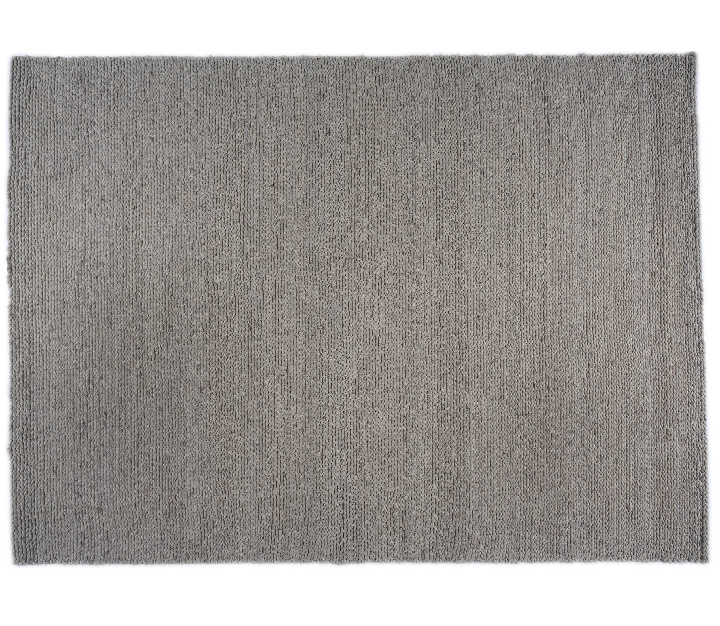 Aga John Oriental Rugs Handmade Braided Wool Oatmeal Area Rug | Wayfair