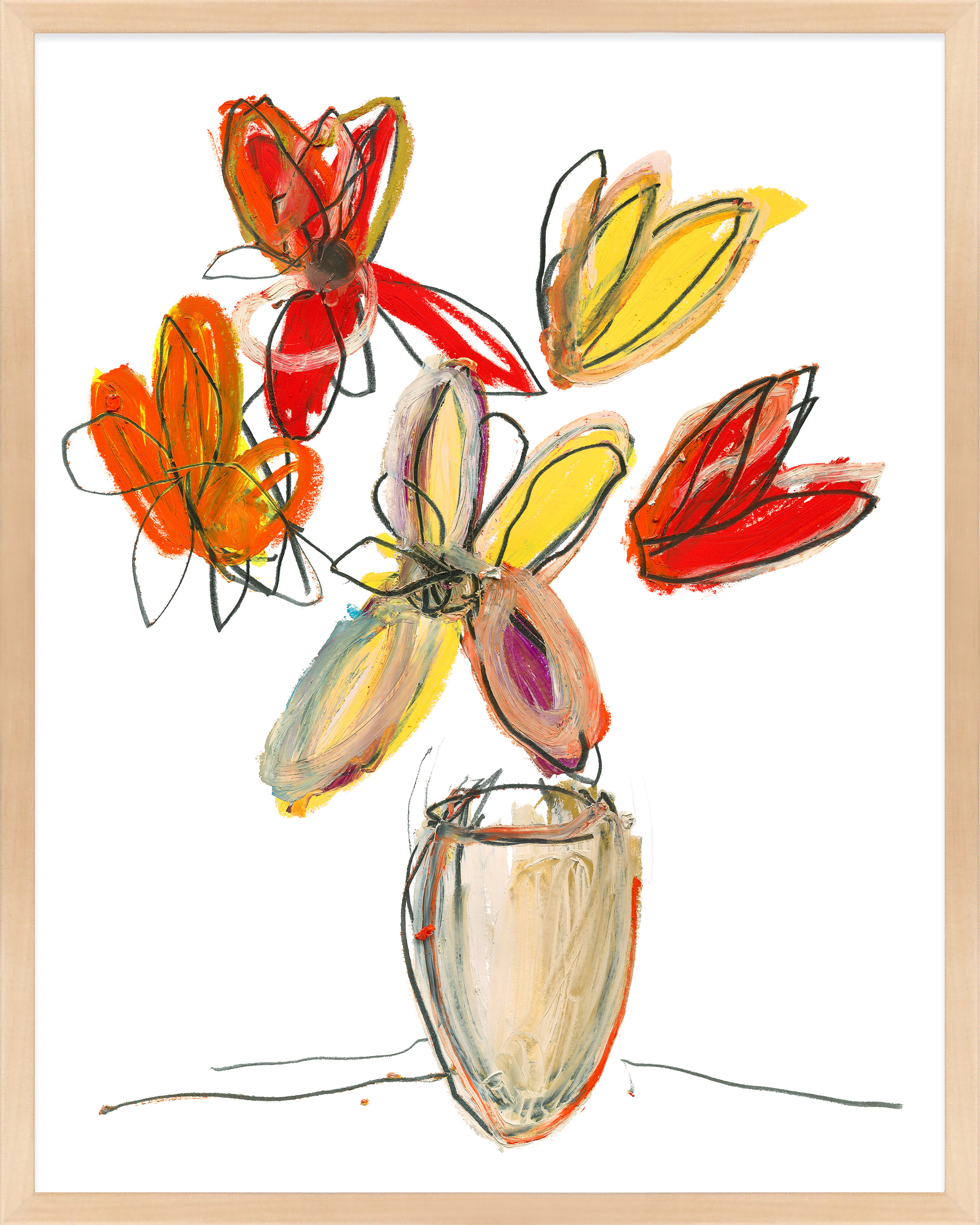 Birch Lane™ Pavana Poppy Flowers 5 by Alex Taves - Picture Frame ...