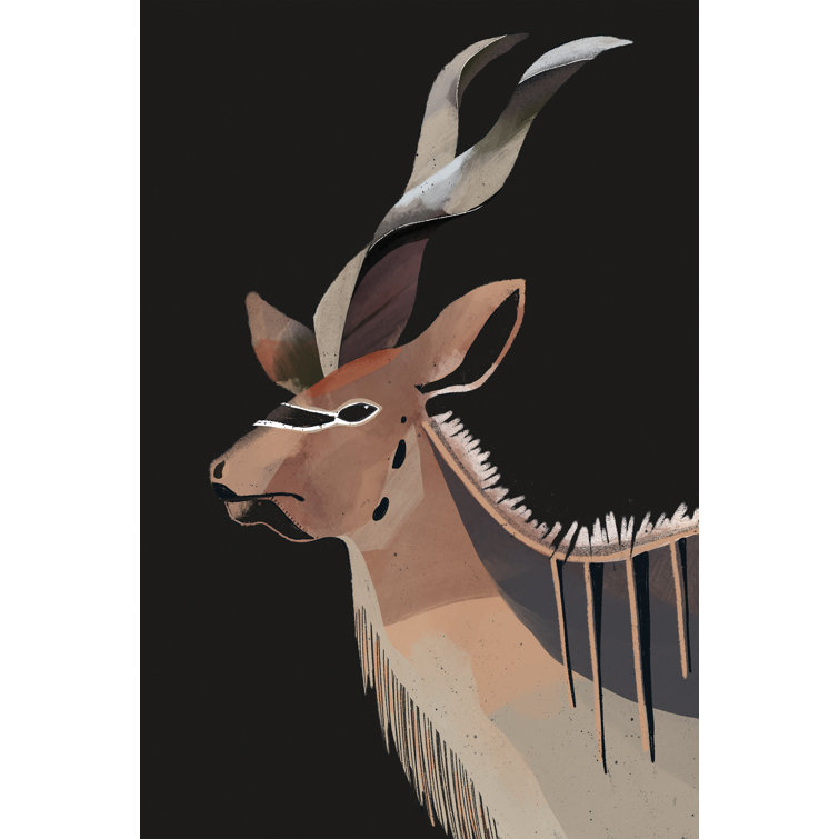 Millwood Pines «Lattie Kudu» par Rebekah Ewer - Wayfair Canada