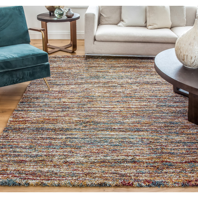 Longshore Tides Guadaloue Abstract Red/Yellow/Green Area Rug & Reviews ...