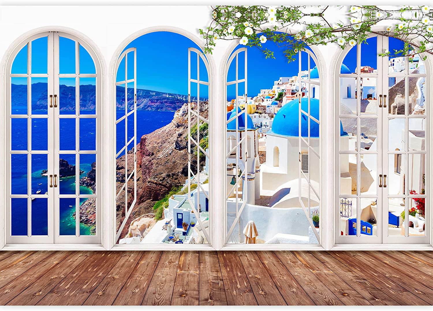IDEA4WALL Window View Wall Mural | Wayfair
