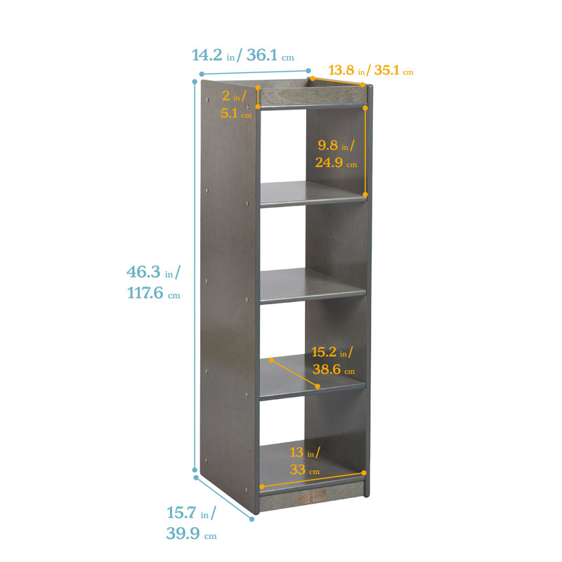 ECR4Kids 4-Cube Vertical Storage Cabinet | Wayfair