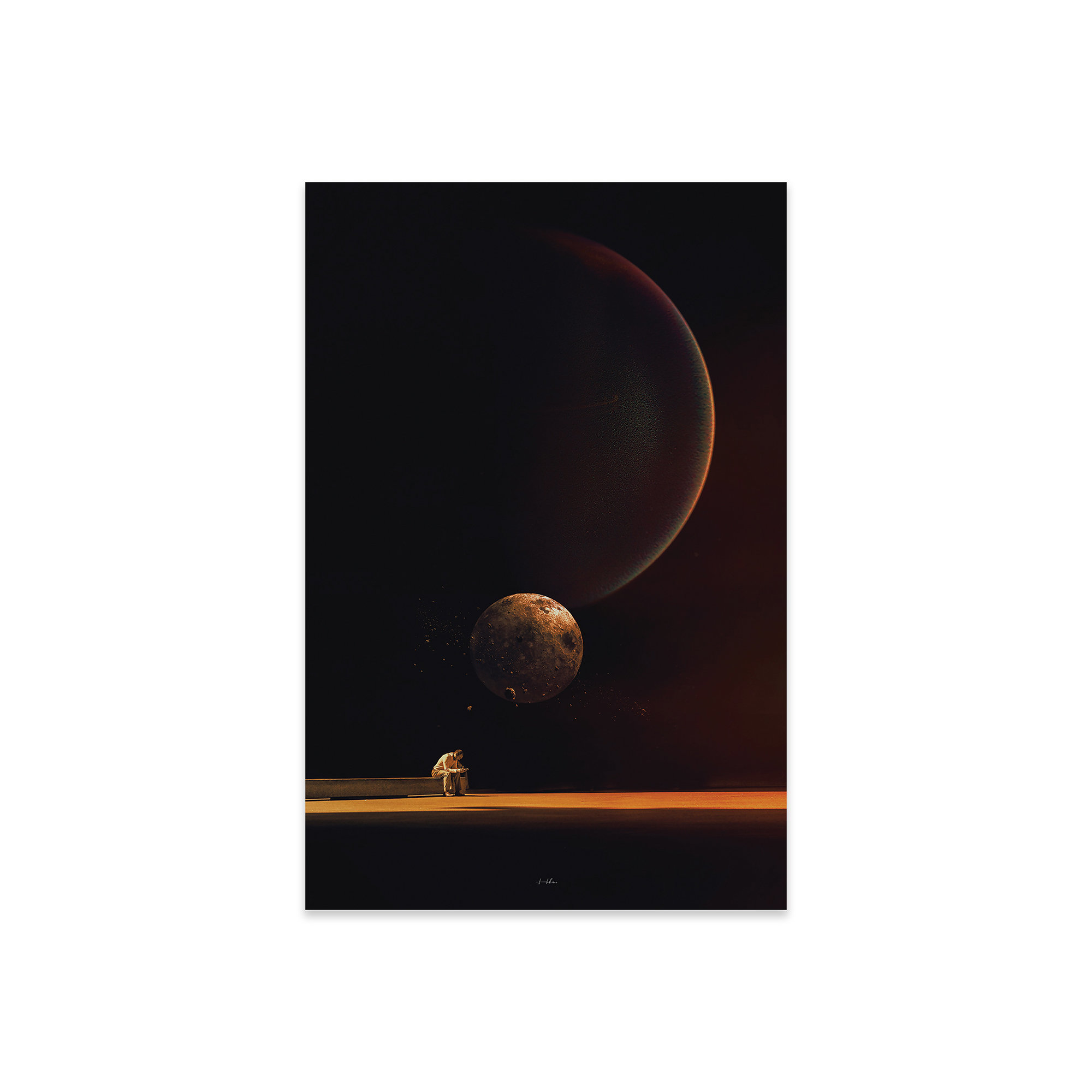 Ebern Designs Expansion de l’univers. Impression sur plastique ...