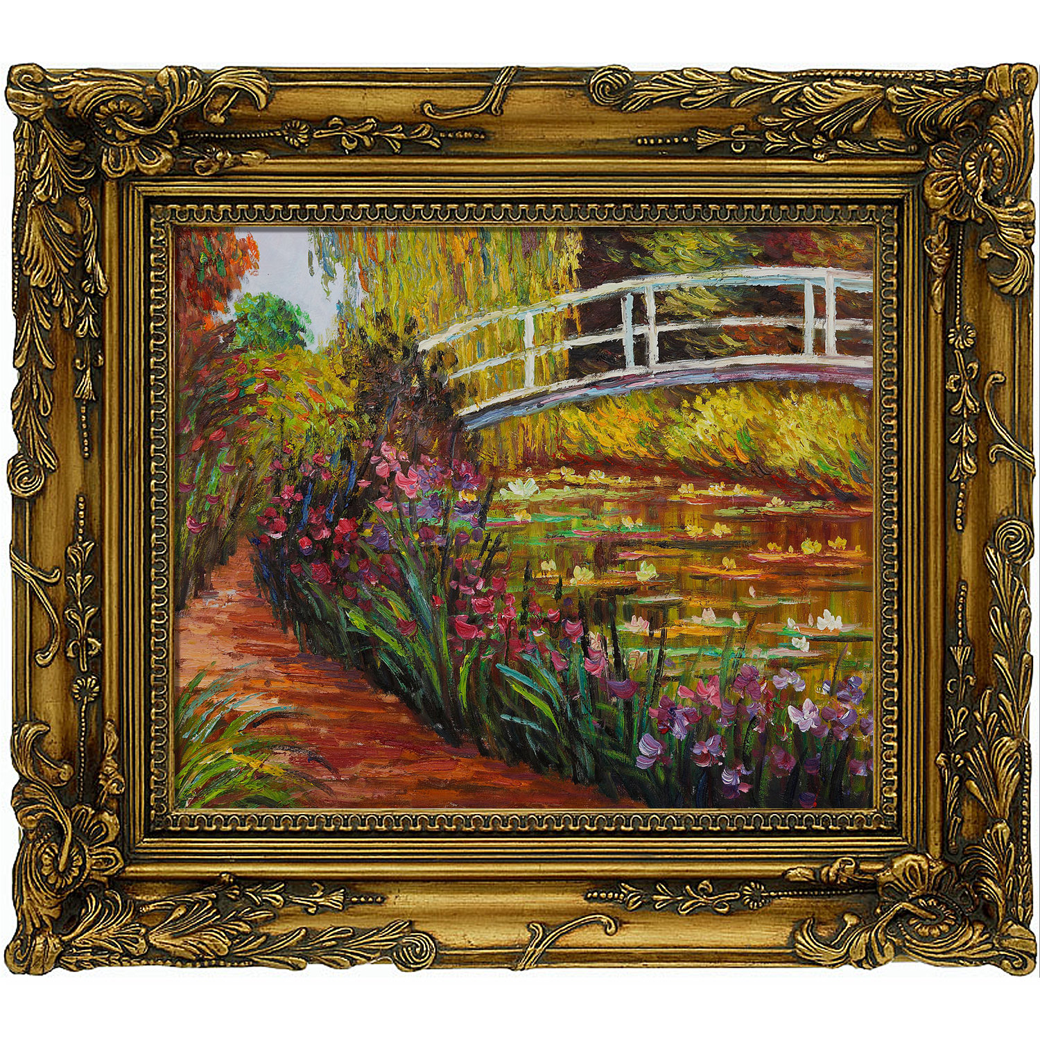 Wildon Home® The Japanese Bridge Canvas Art by Claude Monet ...