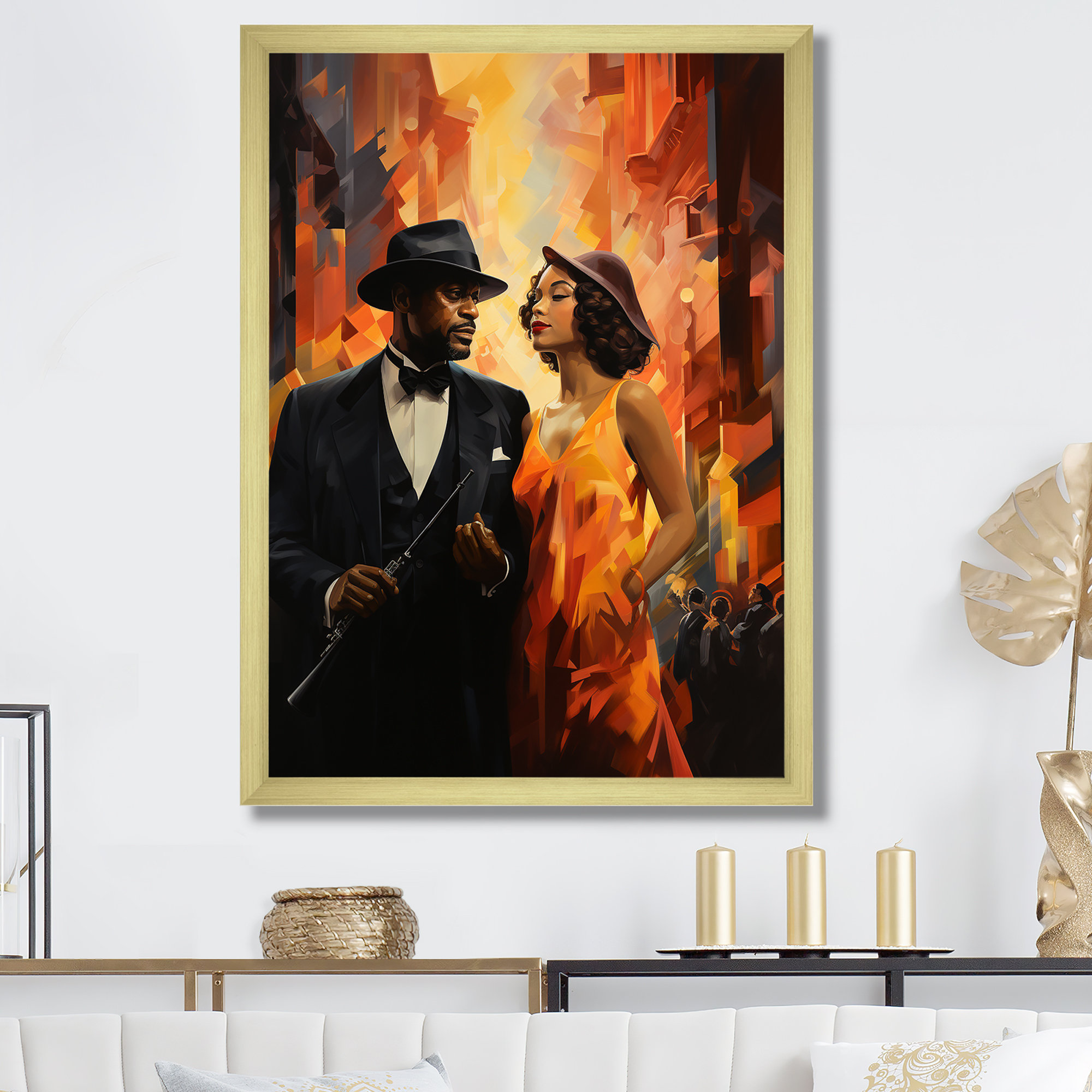 Winston Porter Black Harlem Renaissance Jazz Couple - Harlem ...