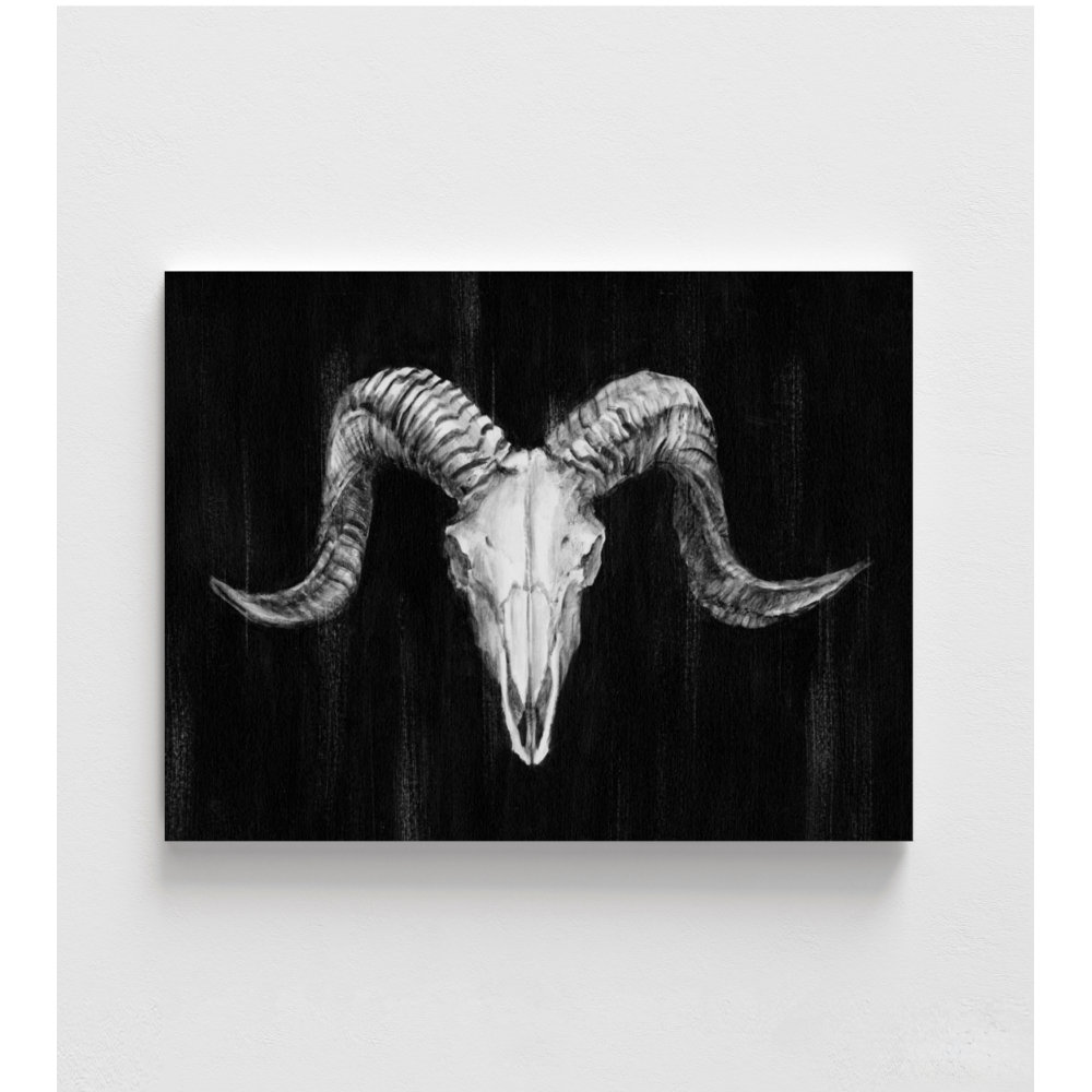 WeFrameArt Rustic Ram Mount I By Ethan Harper, Framed Rustic Western ...