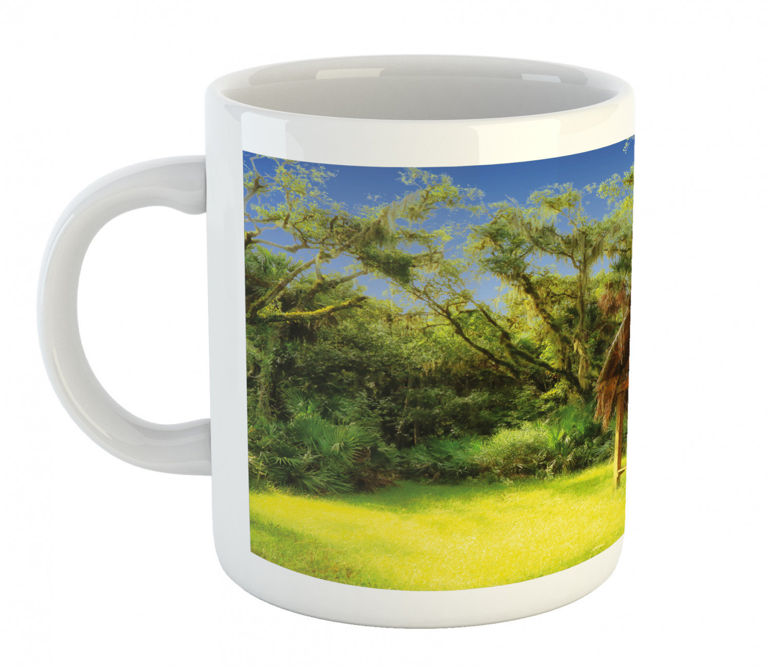 East Urban Home Tiki Bar Coffee Mug | Wayfair