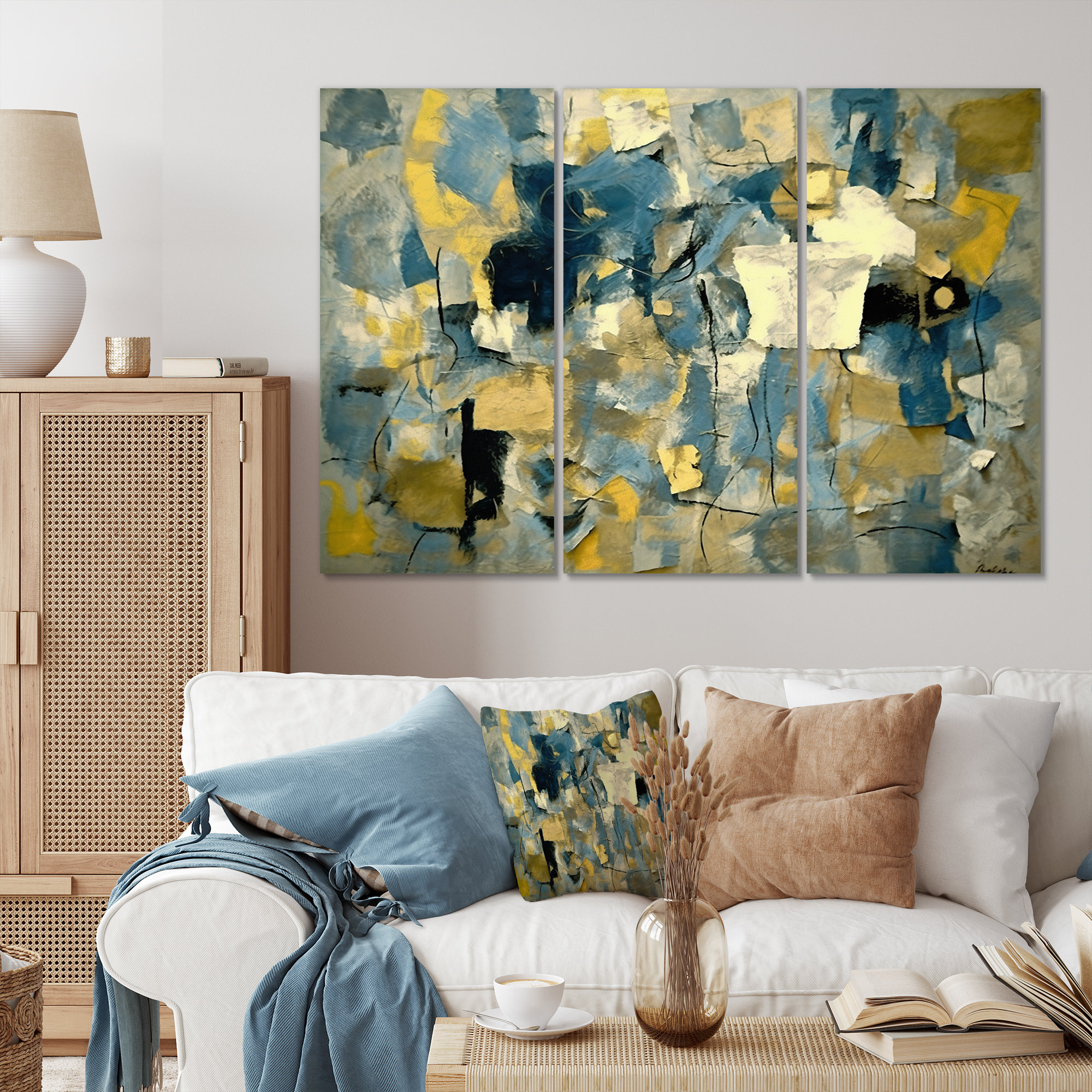 Wrought Studio Retro Southern Sunset Abstract Expressionism IV ...