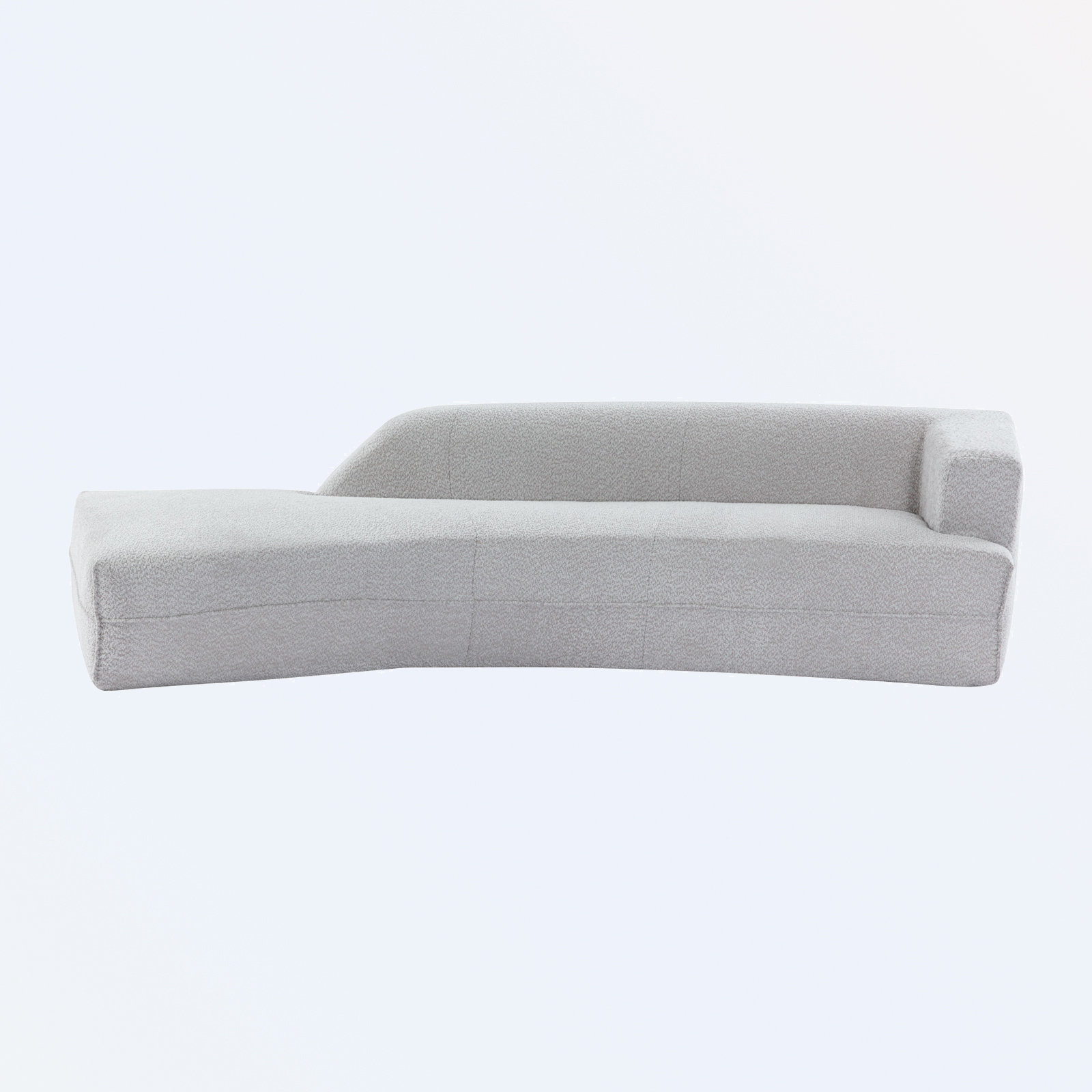 Latitude Run® Modern Curved Chaise Lounge | Wayfair