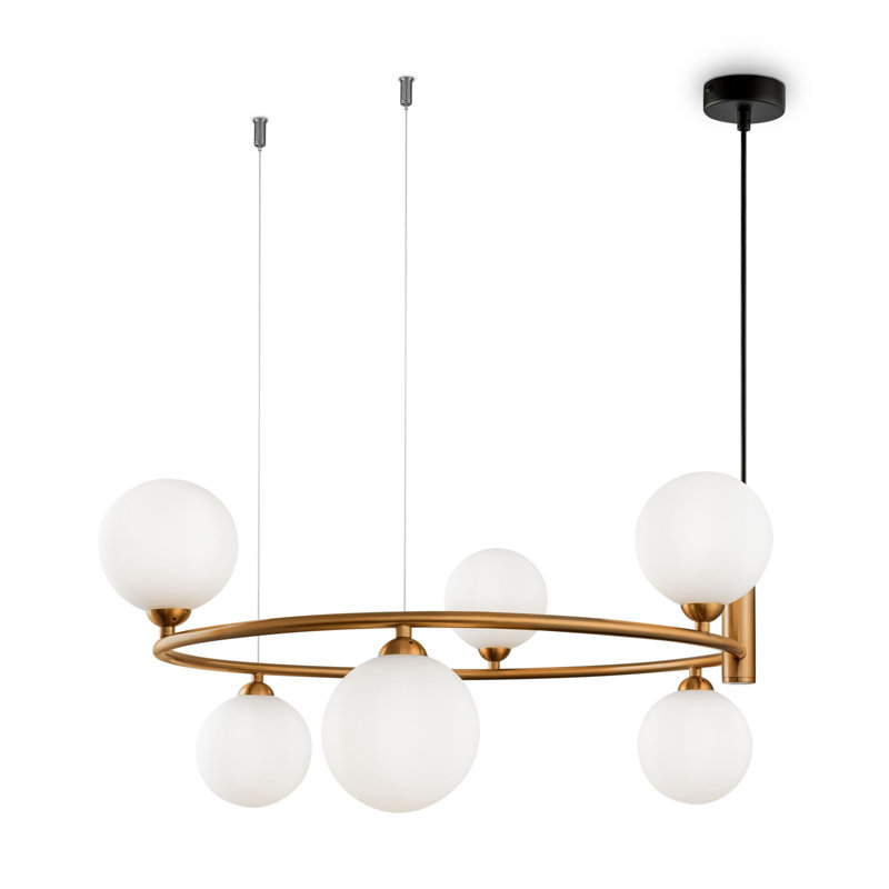 George Oliver Tyshawn 6 - Light Sphere Pendant & Reviews | Wayfair.co.uk