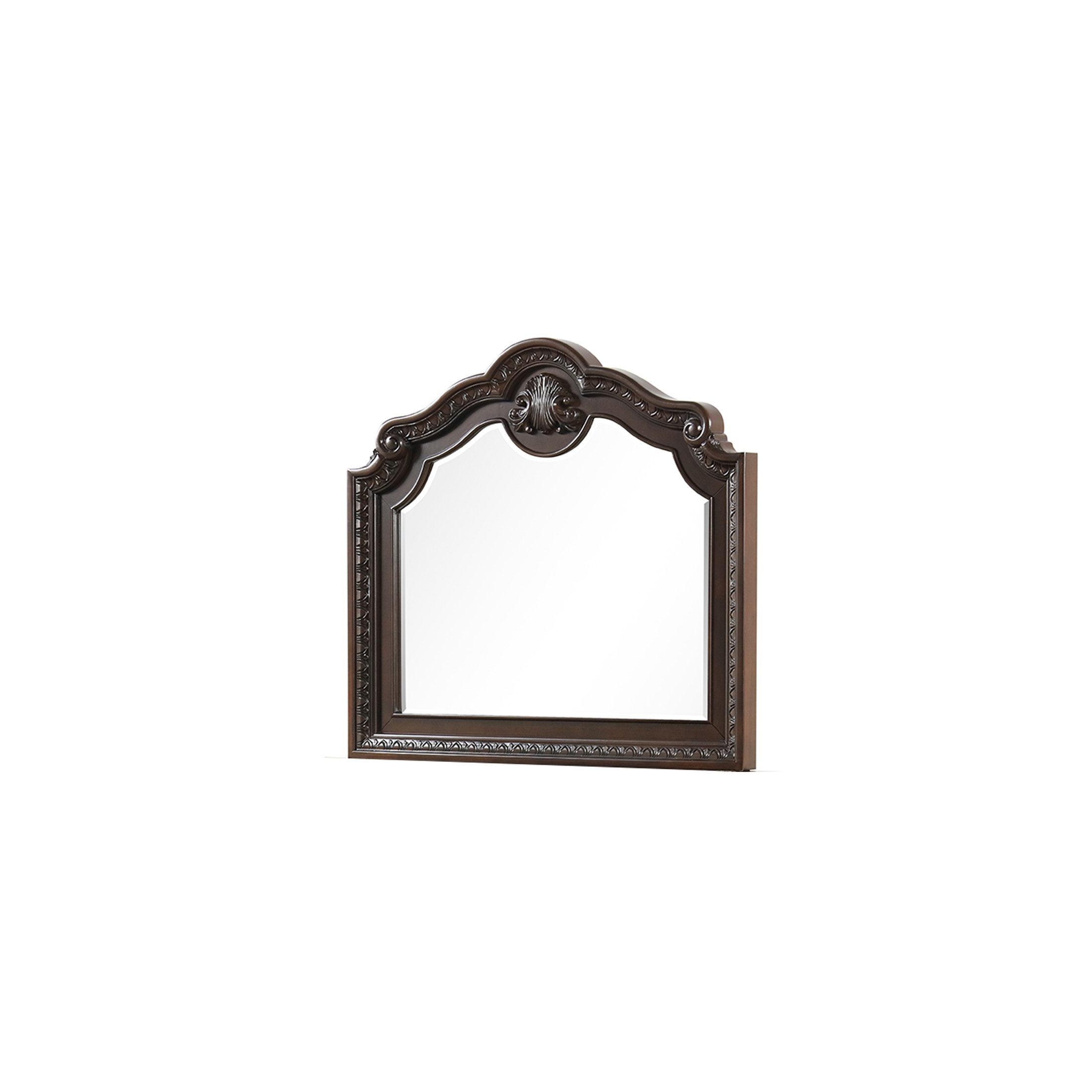 dingdangxiang Traditional Style Mirror Made With Wood Frame In Walnut ...