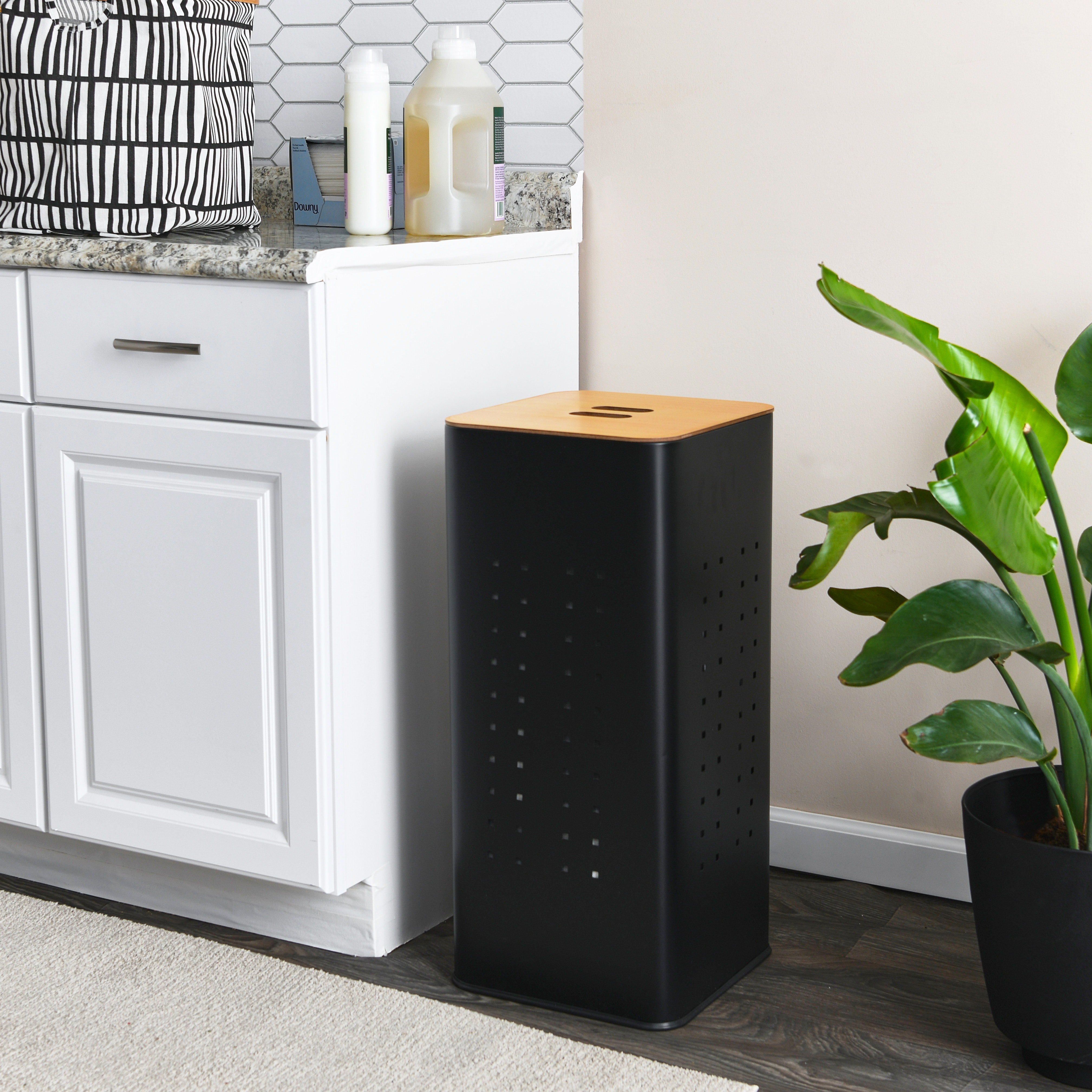 Mercer41 Square Laundry Hamper & Reviews | Wayfair