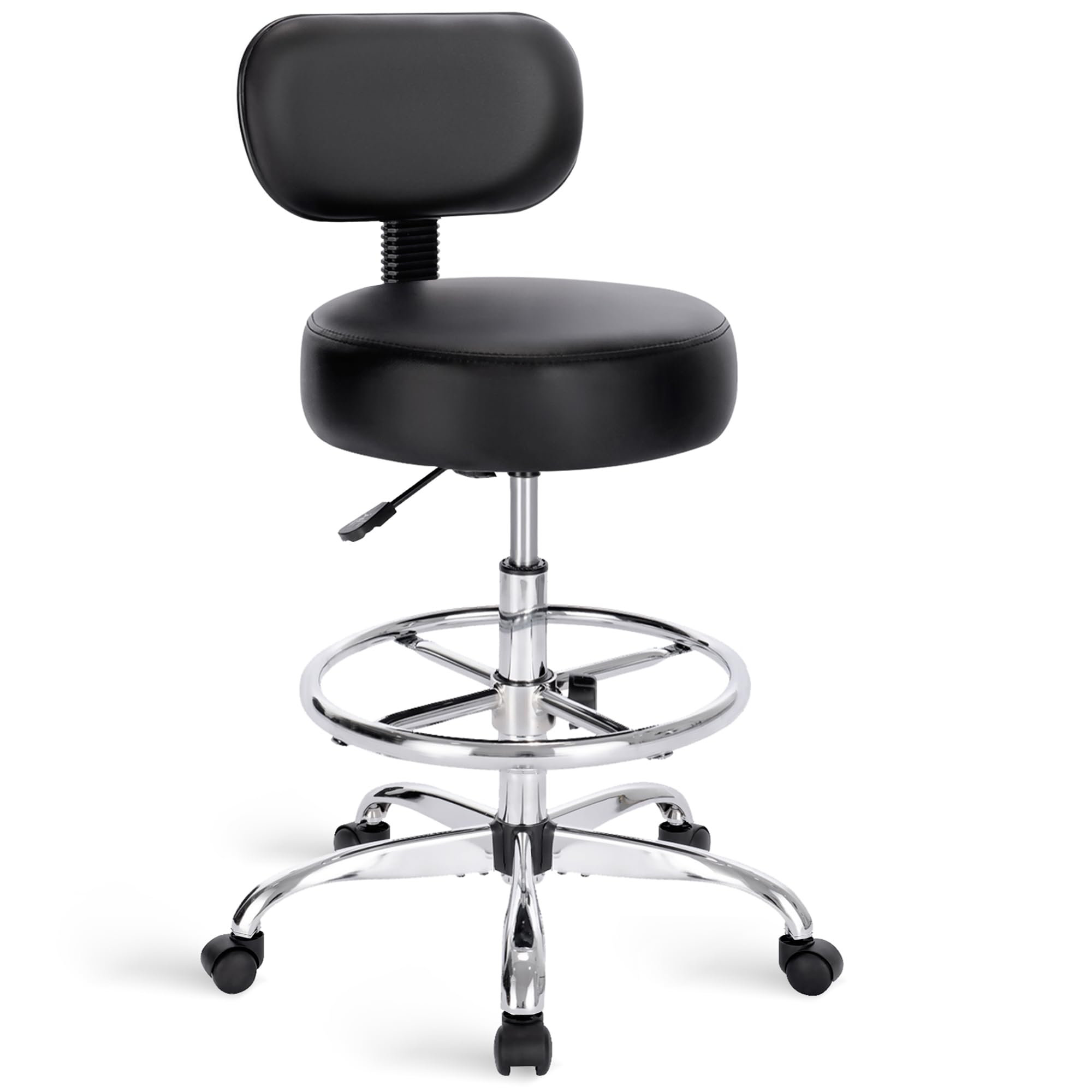 Brayden Studio® Drawing Chair With Backrest, Adjustable Footrest ...