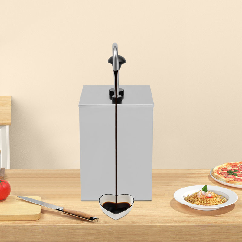 Prep & Savour Condiment Pump Sauce Dispenser | Wayfair
