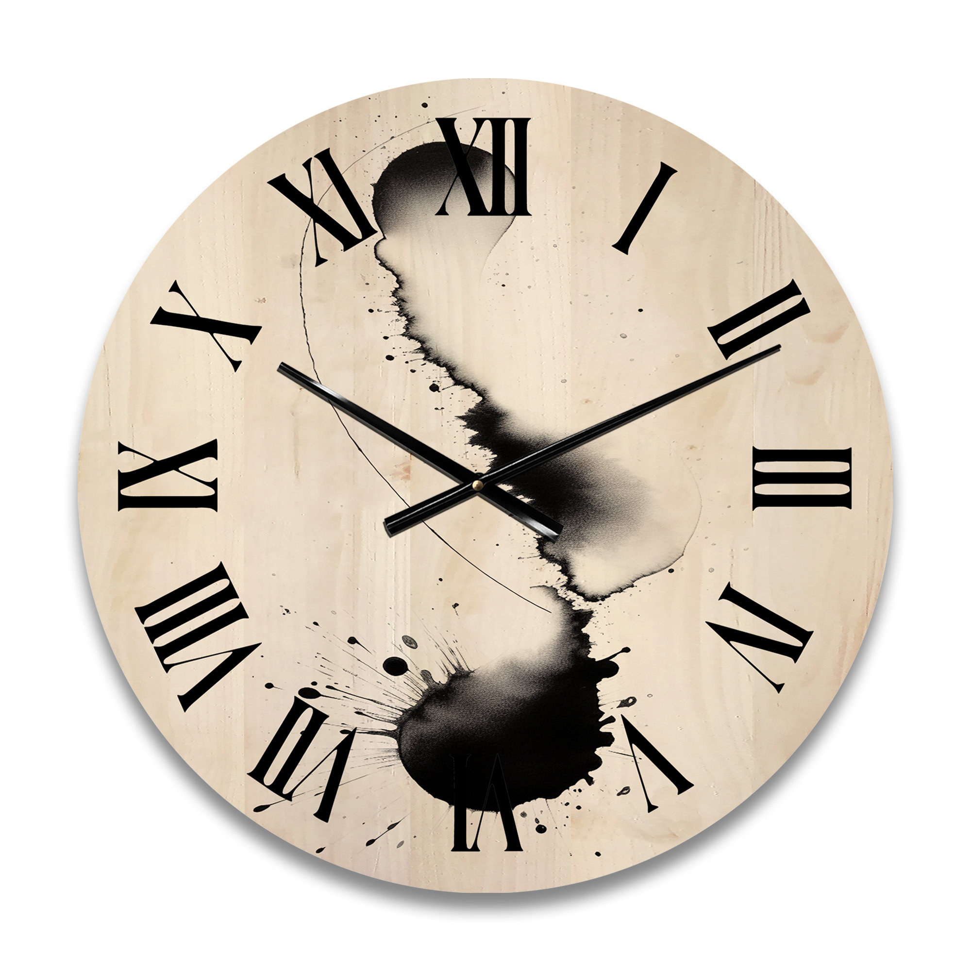 East Urban Home Subtle Ink Monochromatic Symphony V - Abstract Painting ...