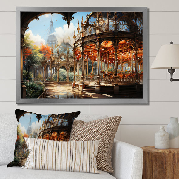 Winston Porter Makyi Carousel Whimsical Delight II On Canvas Print ...