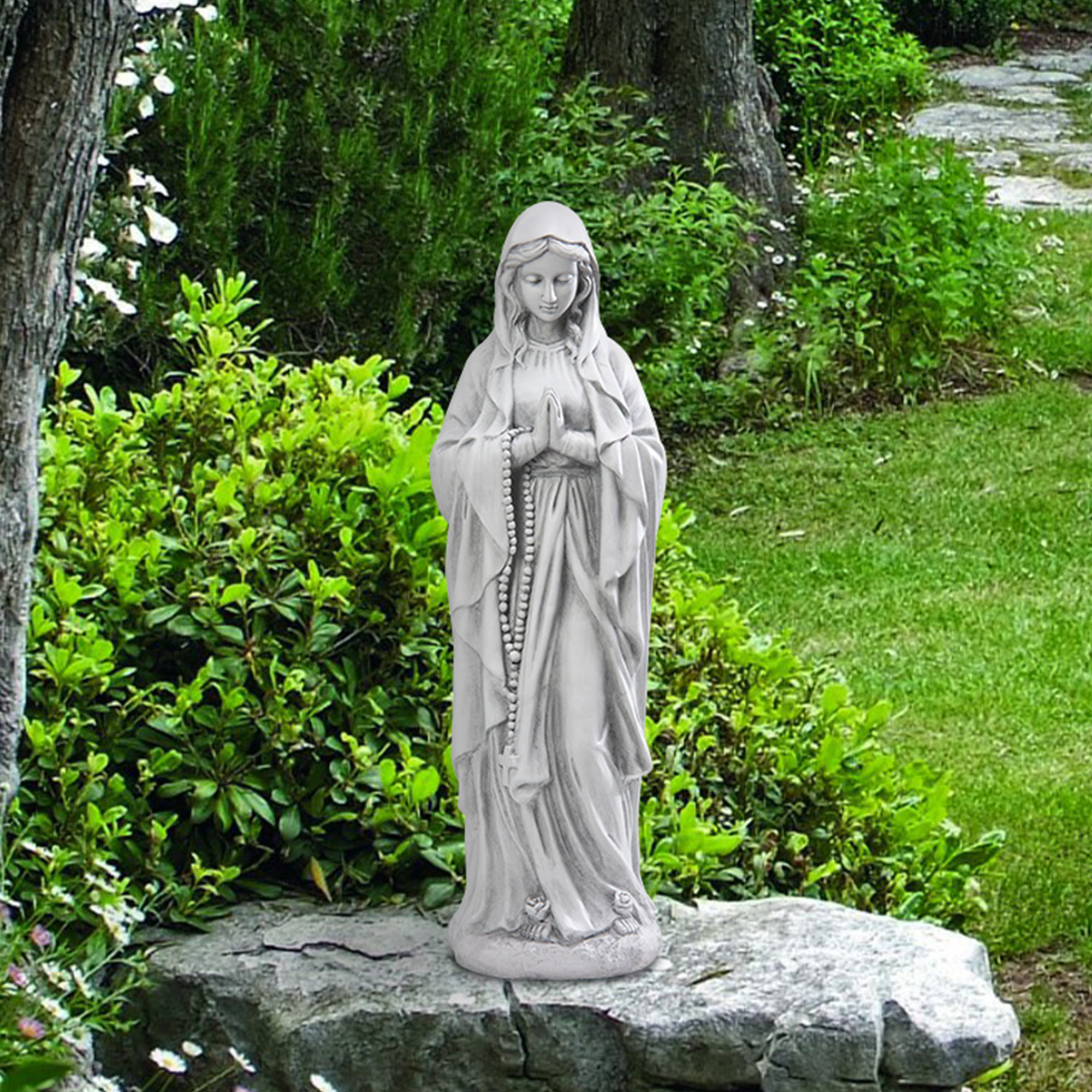 Wayfair Religious Garden Statues at Caitlin Gilles blog