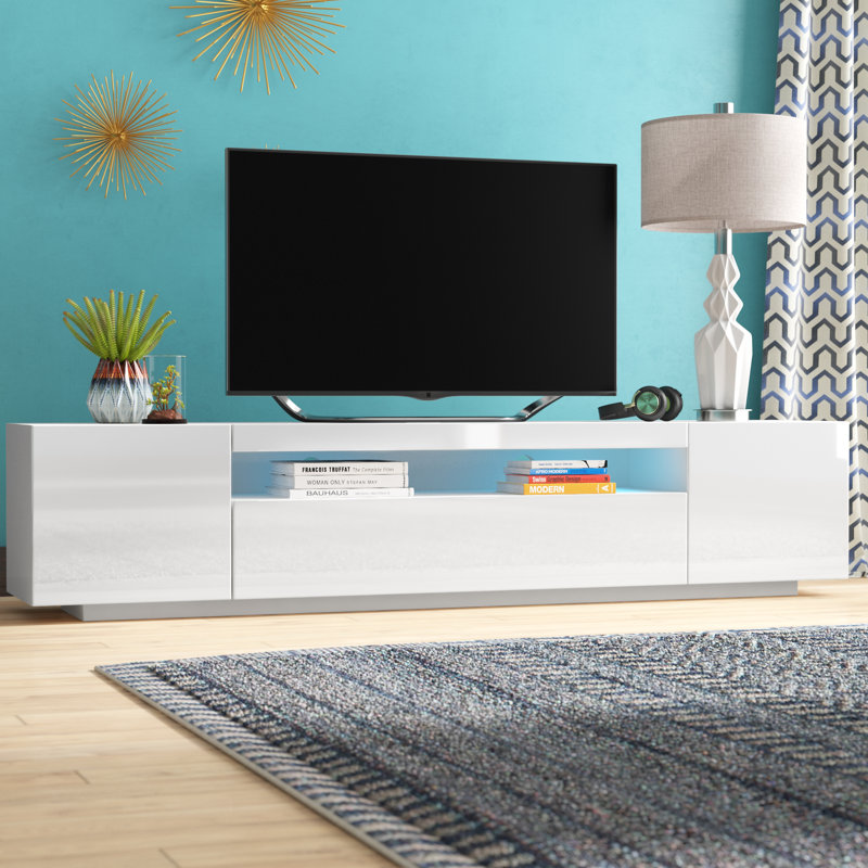 Latitude Run® Kenyette TV Stand for TVs up to 79" & Reviews | Wayfair