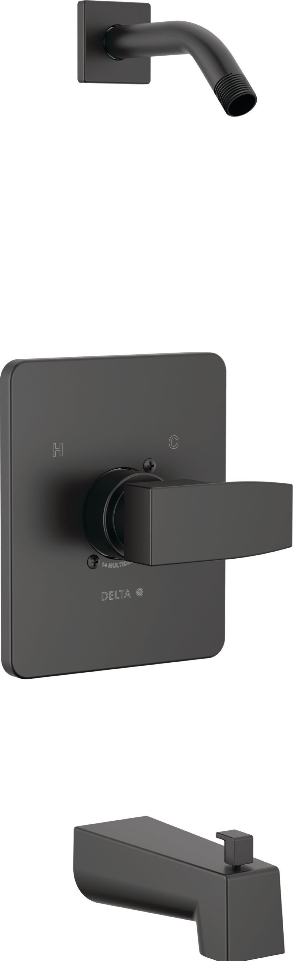 Delta Modern Monitor 14 Series Tub & Shower Trim -Less Head & Reviews ...