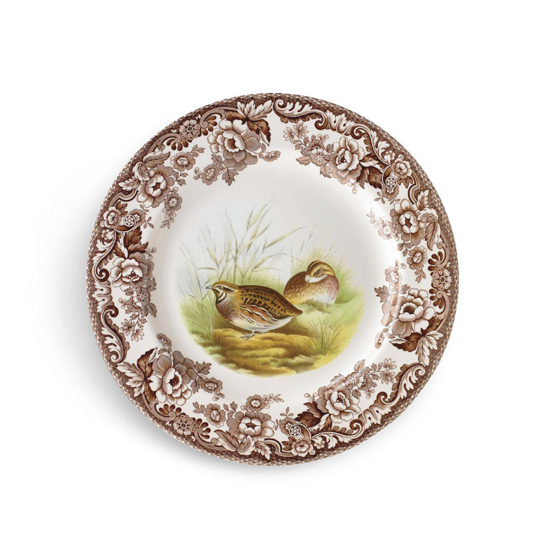 Spode Woodland Soup Plate 9" Quail | Wayfair
