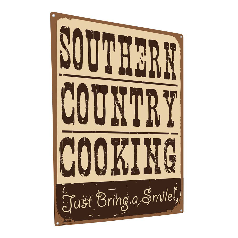 Trinx Southern Country Cooking Metal Sign - Wayfair Canada
