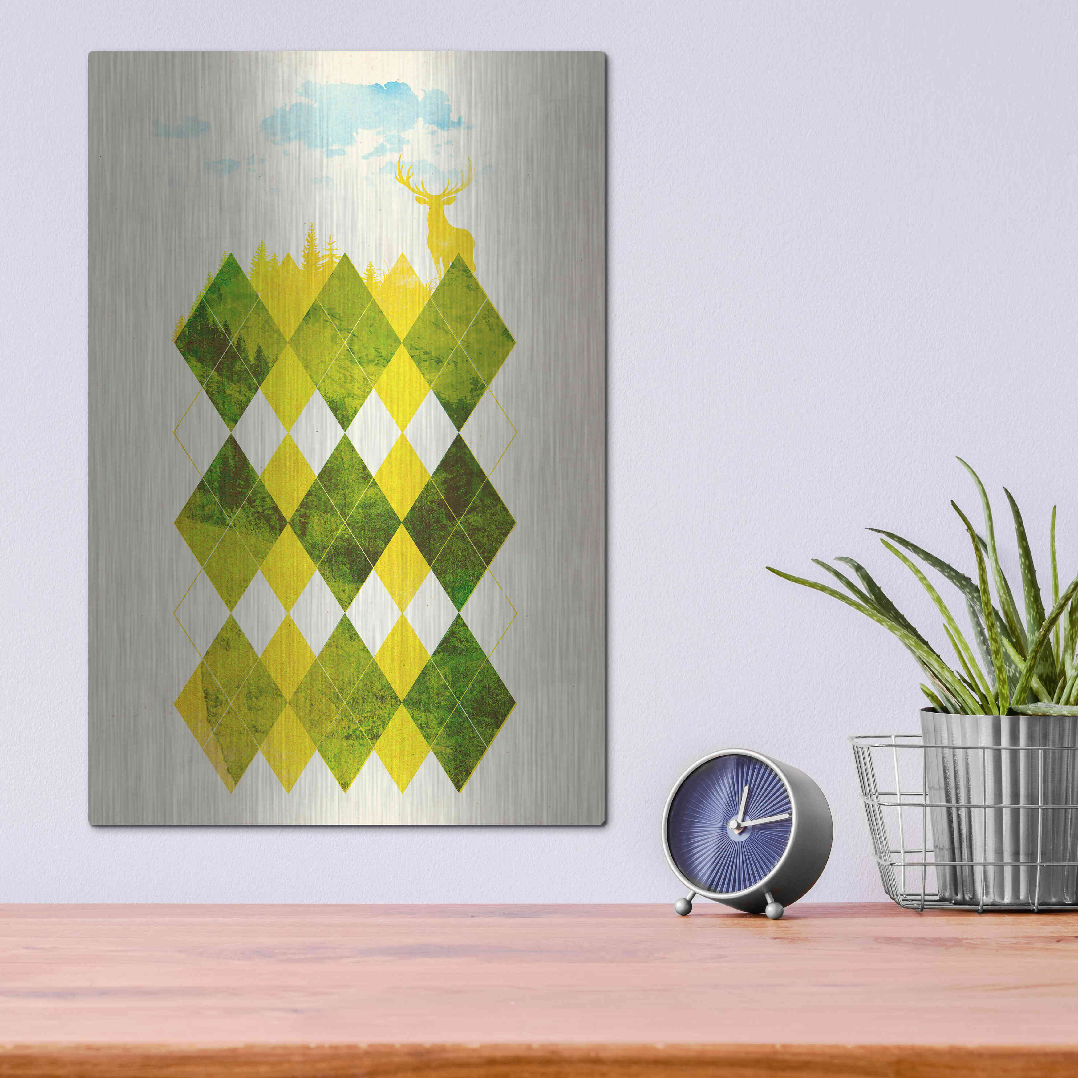 Lark Manor™ 'Elegant Forest' by Robert Farkas, Metal Wall Art | Wayfair