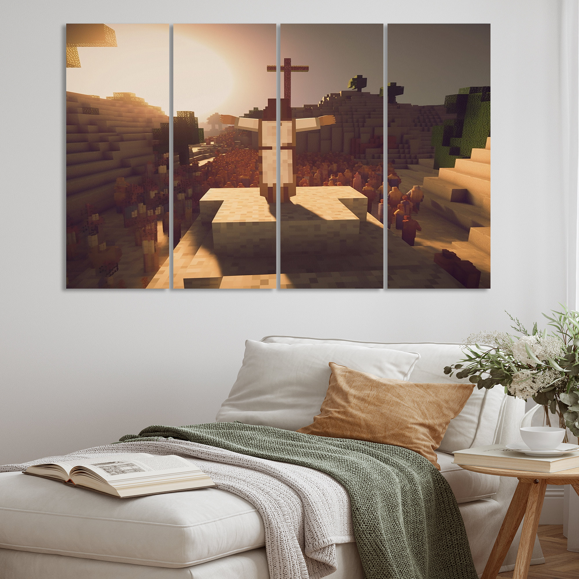 Ebern Designs The Resurrection Of Jesus Christ In Minecraft ...