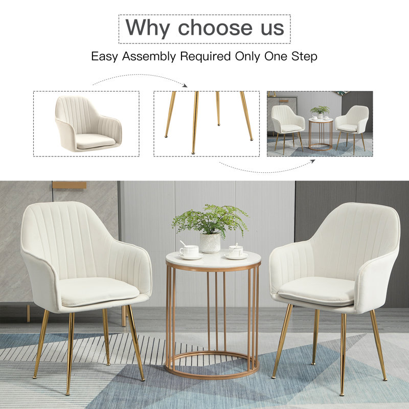 Mercer41 Deamer Upholstered Arm Chair "& Reviews" | Wayfair