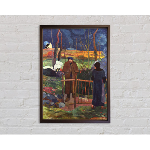 Bright Star Good Day Mr by Paul Gauguin - Single Picture Frame Print on ...
