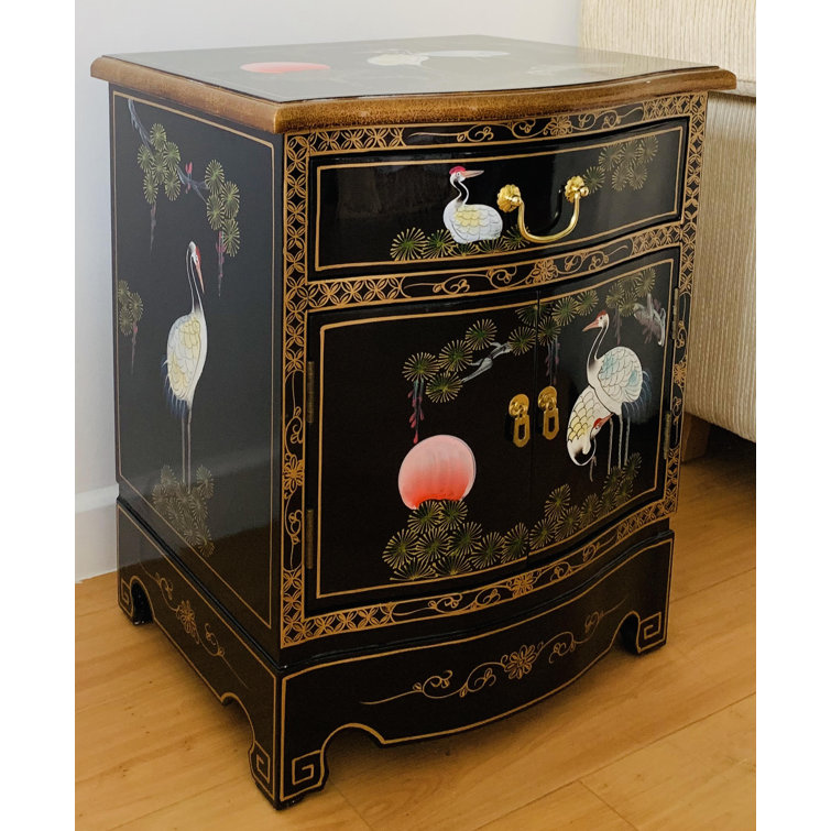 Bloomsbury Market Hannwacker 1 Drawer Hand Painted Combi Chest ...