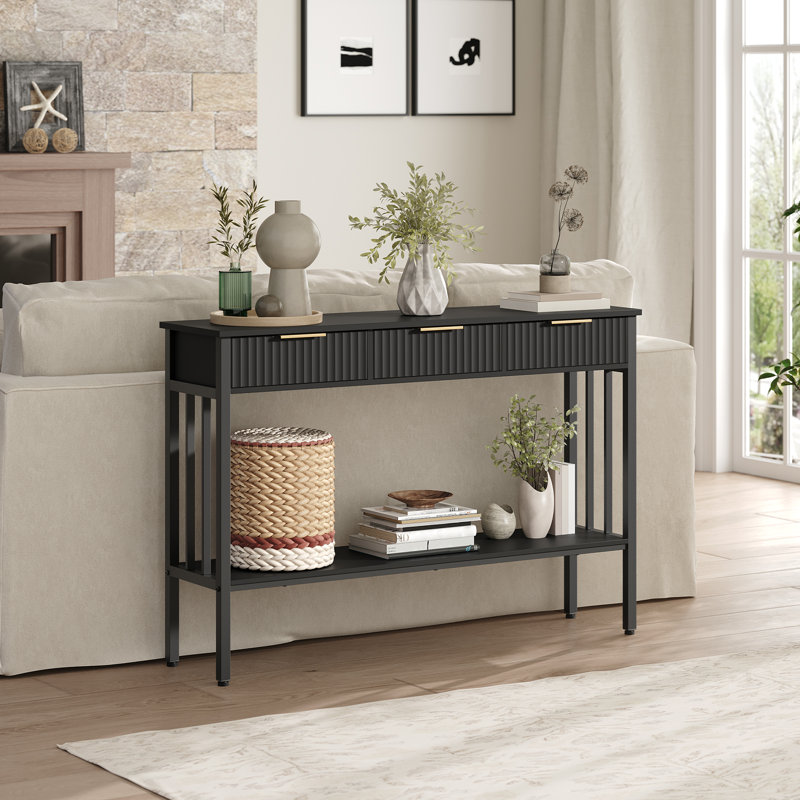 17 Stories 47.2" Console Table with Storage - Wayfair Canada
