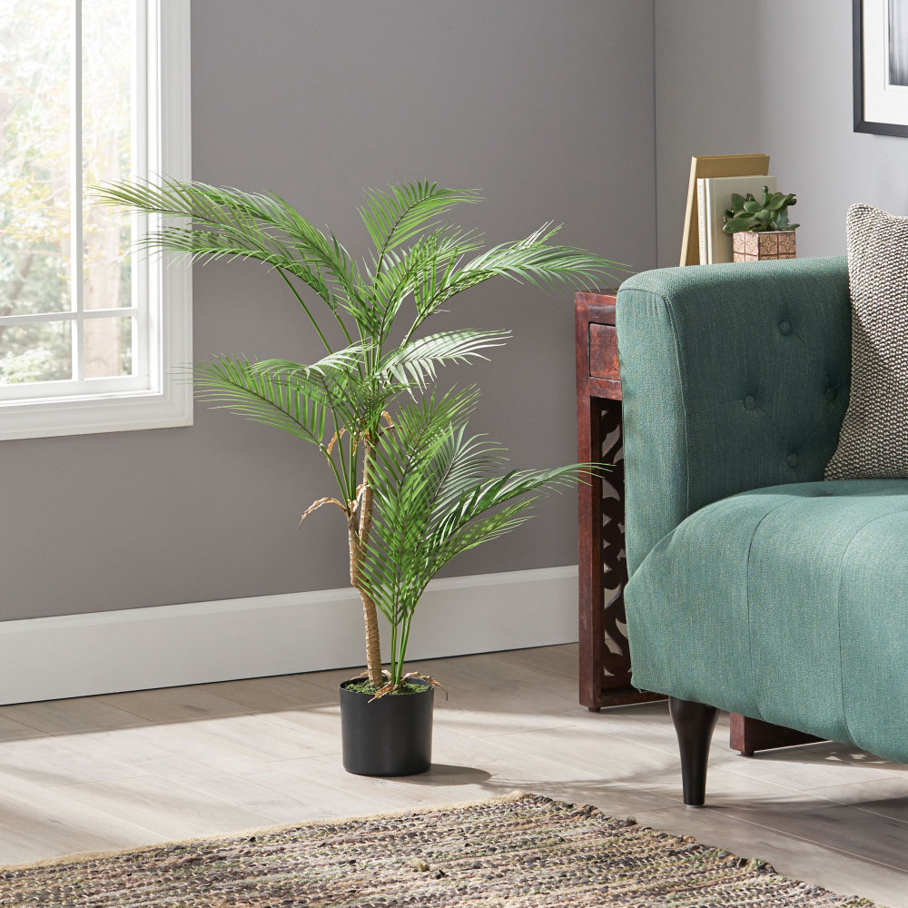 Primrue 39 In. Artificial Palm Tree Artificial Tree | Wayfair