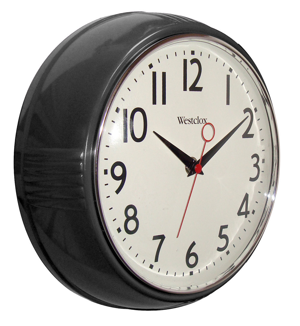 George Oliver Fausley 9.5" Wall Clock & Reviews | Wayfair