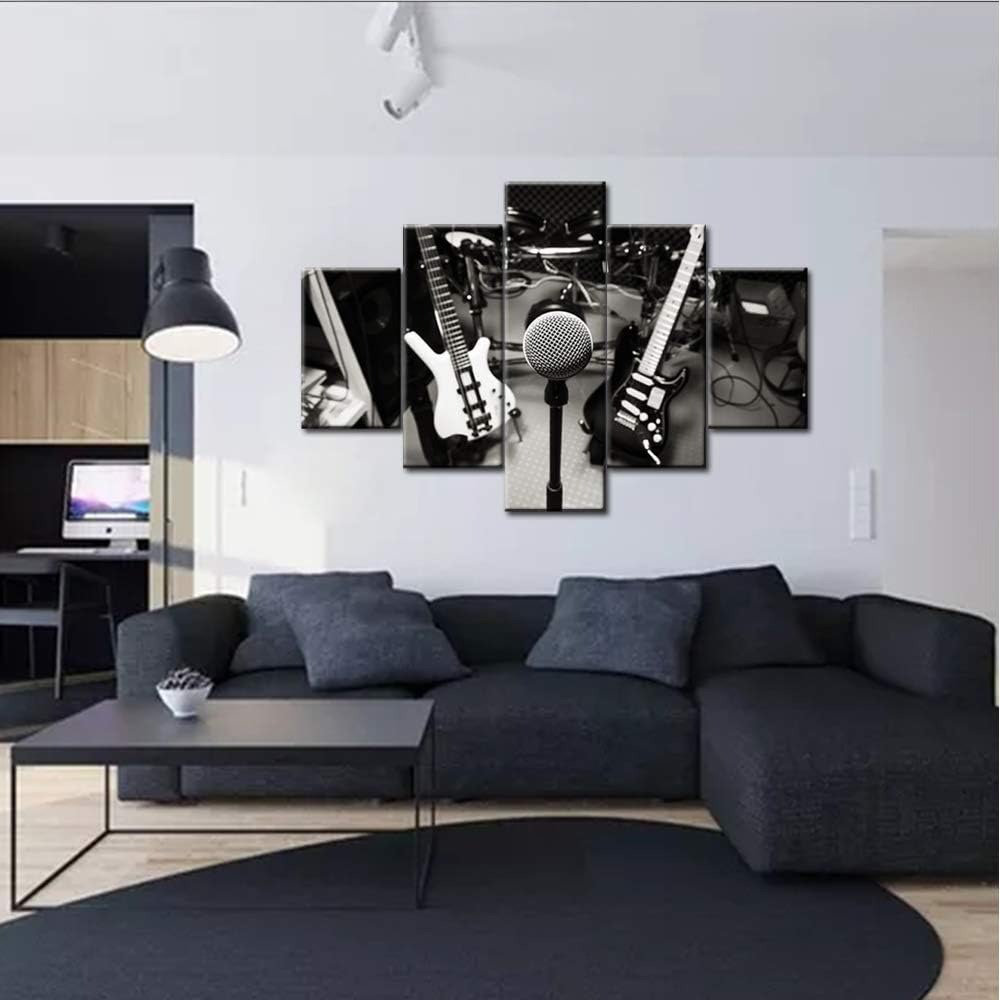 Latitude Run® Focus Music Instrument The Microphone, Electric Guitar ...