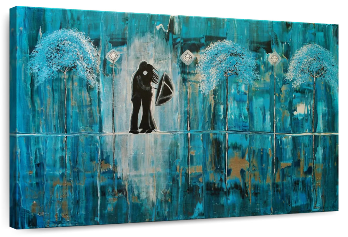Elephant Stock Turquoise Rain Romance | Wayfair