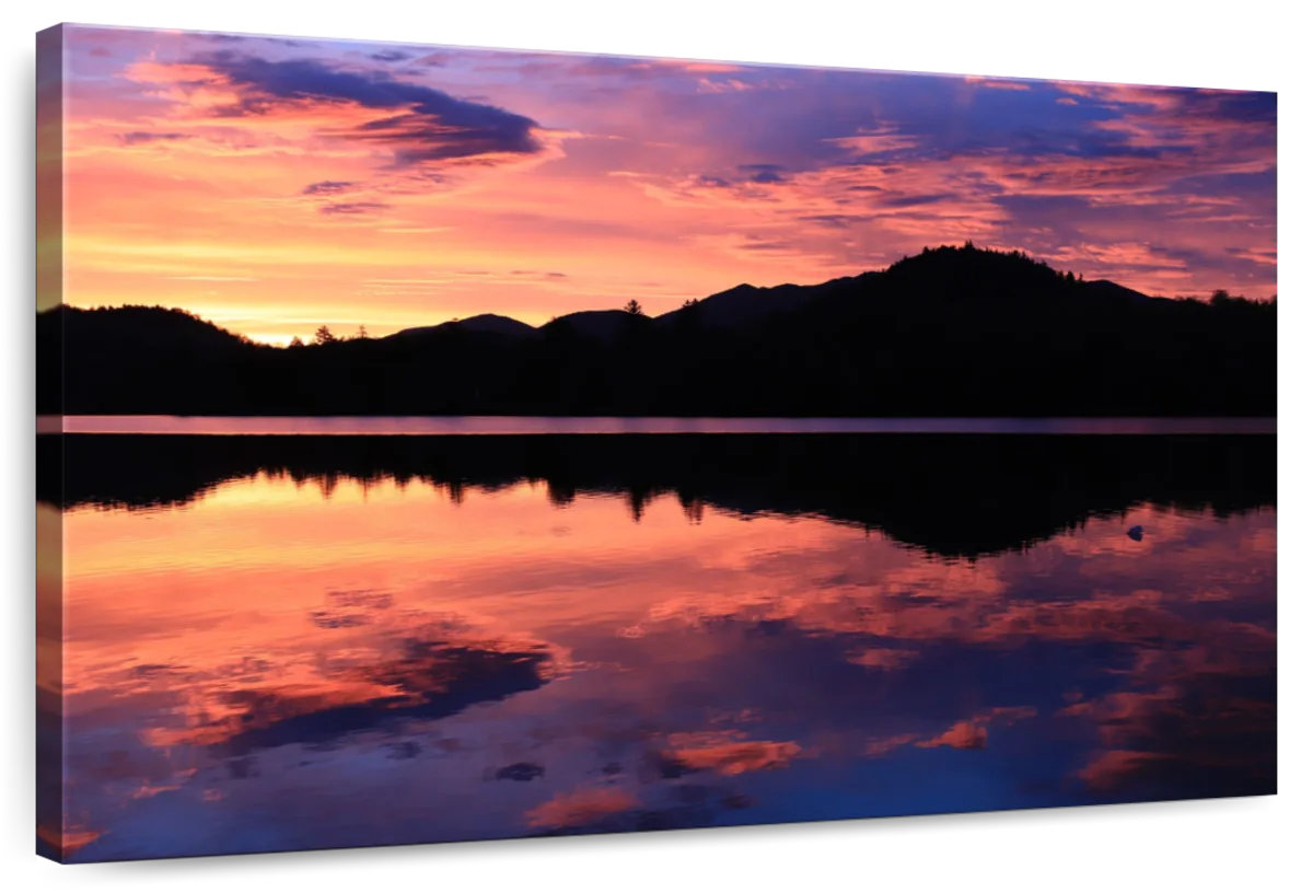 Millwood Pines Alvord Mirror Lake Sunset Sky | Wayfair