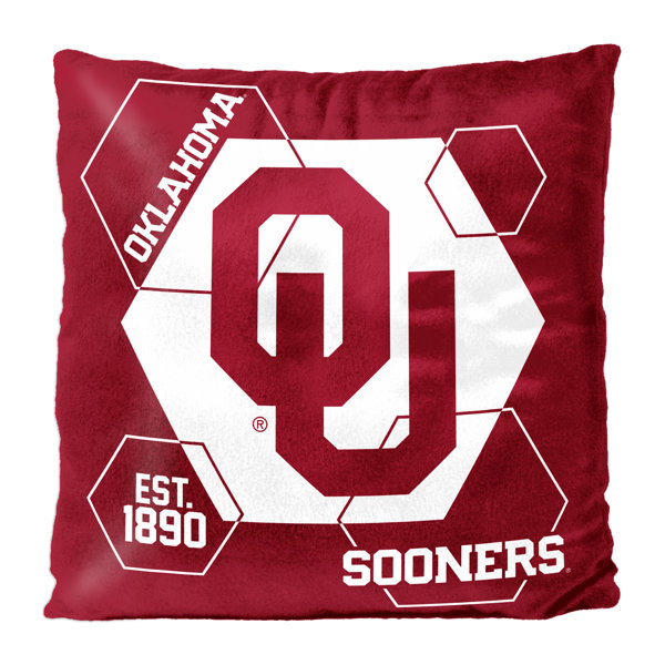 Northwest NCAA Oklahoma Connector Velvet Reverse Sports Pillow for Fans ...