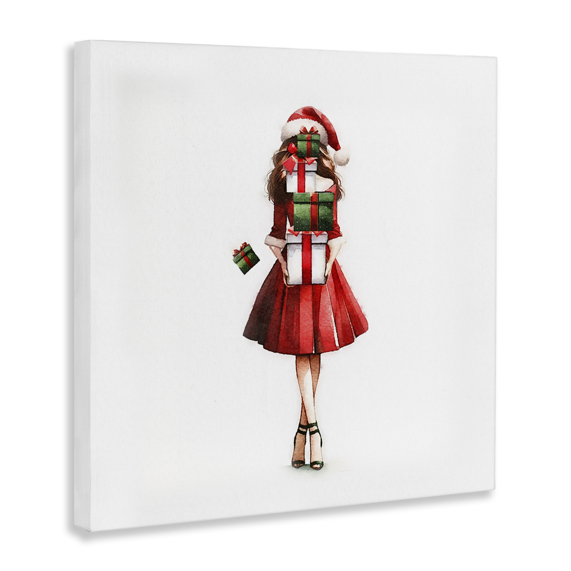 Ophelia & Co. Carrying Christmas Fun Canvas Wall Art by Amanda ...