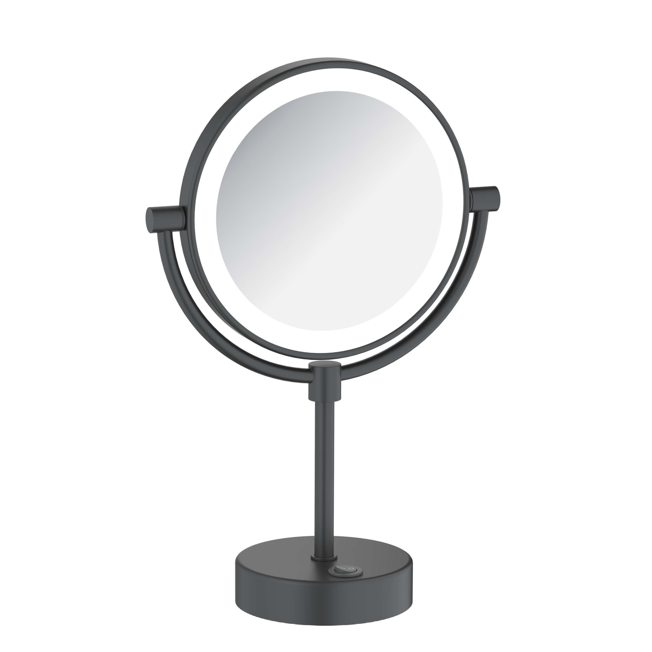 KIBI Circular LED Free Standing Magnifying Make Up Mirror & Reviews ...