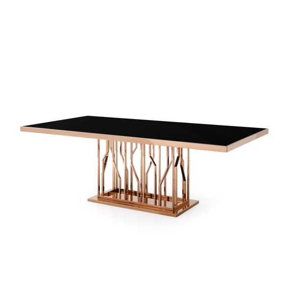 Everly Quinn Altus Pedestal Dining Table & Reviews | Wayfair