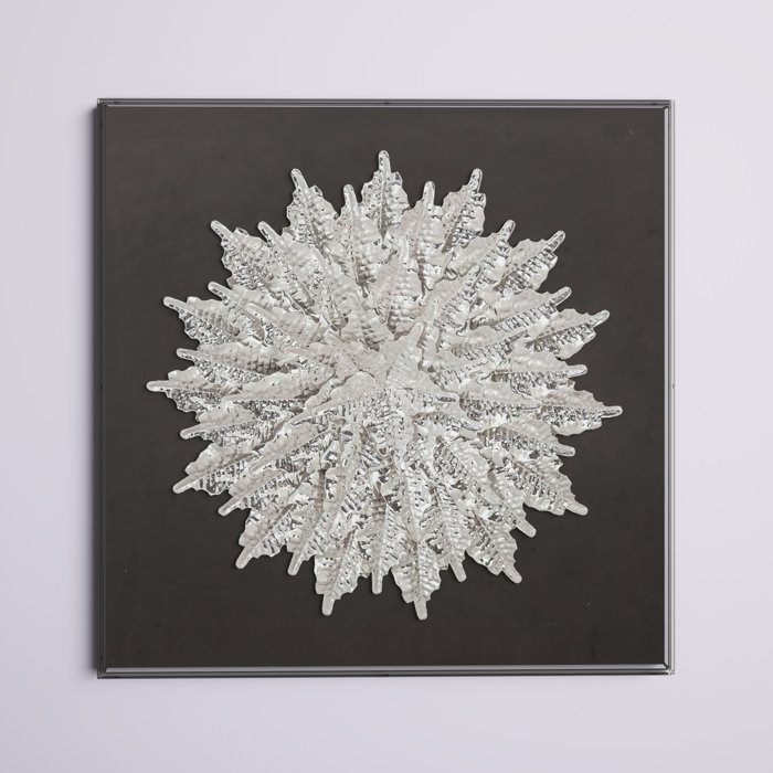 Etta Avenue™ Contemporary Round Feather Shadow Box Wall Decor & Reviews ...