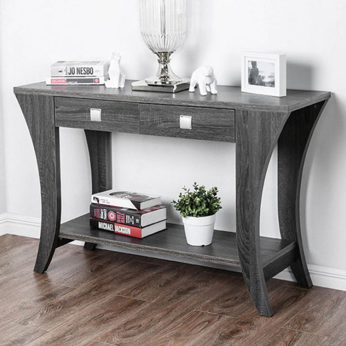 Gray Wood Console Tables You'll Love | Wayfair
