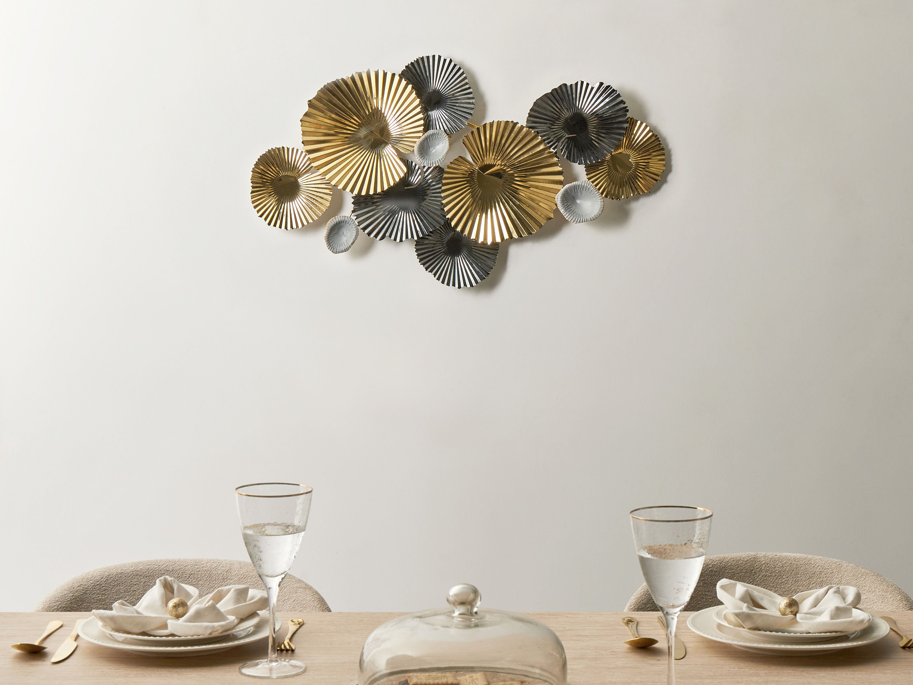 Fairmont Park Wall Decor FRANCIUM Metal 50 cm Multicolour | Wayfair.co.uk