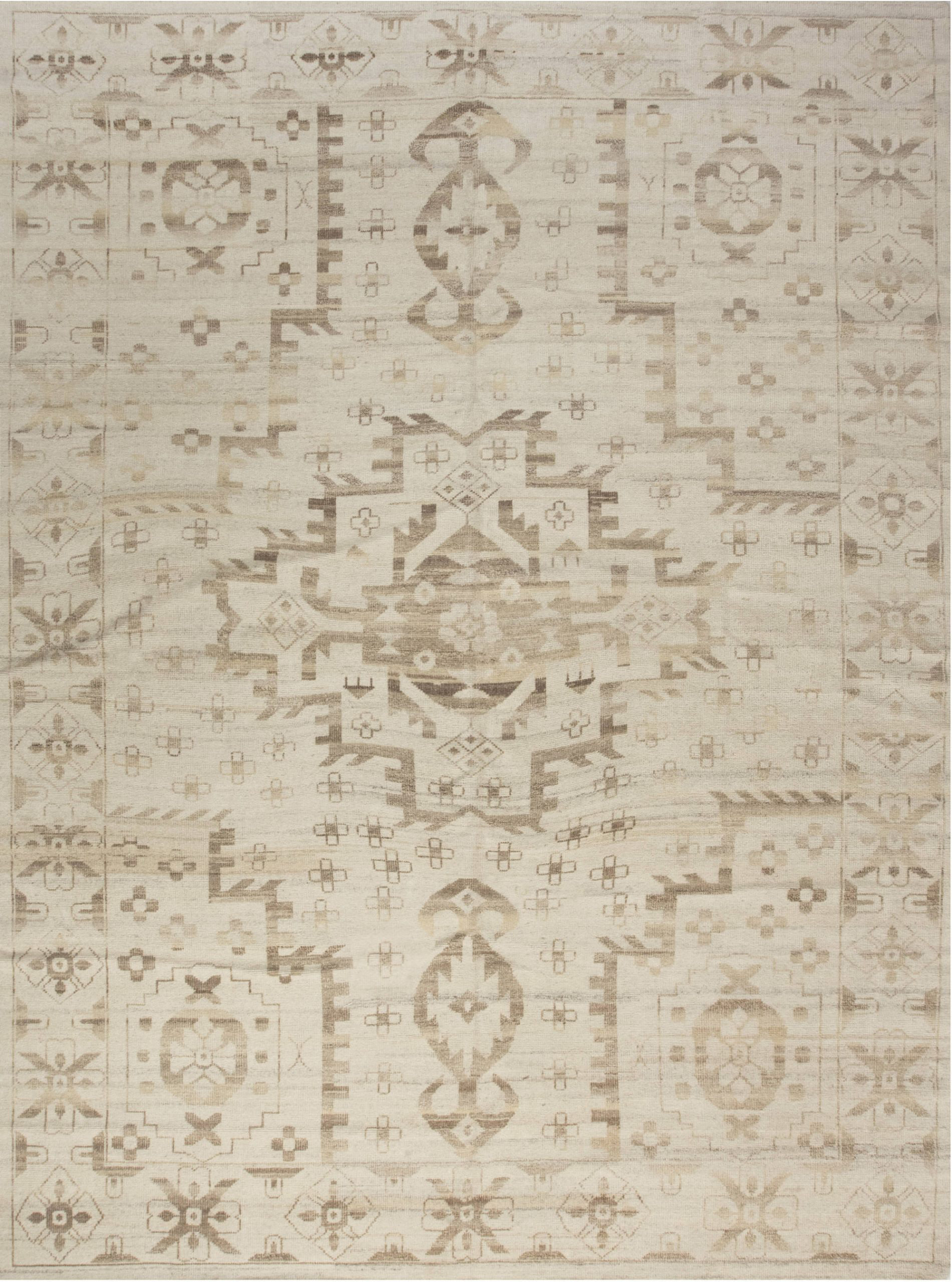 Doris Leslie Blau Modern One-of-a-Kind 11'10" X 16' New Age Wool Area ...