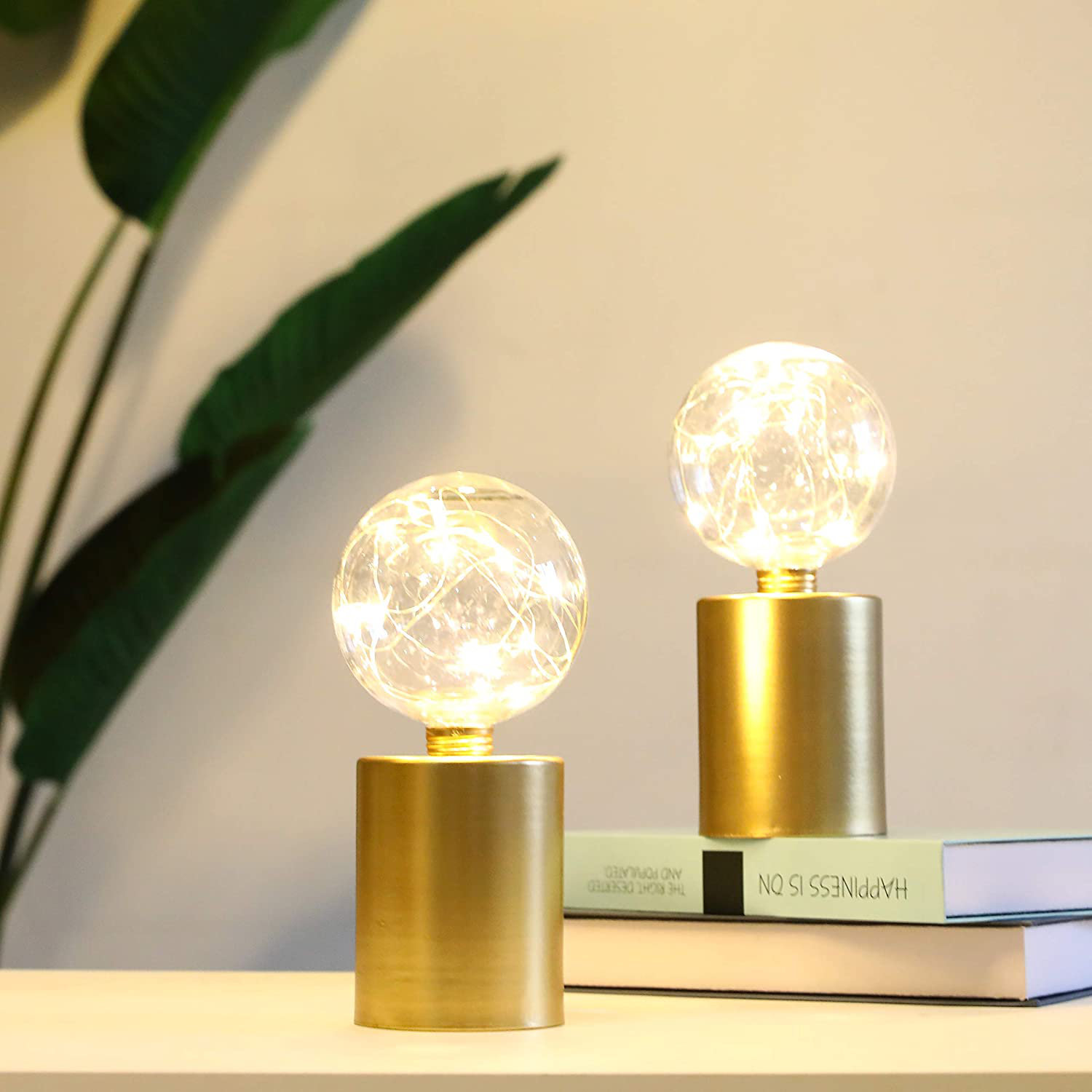 Mercer41 Adonte 8" Gold Novelty Table Lamp Set & Reviews - Wayfair Canada
